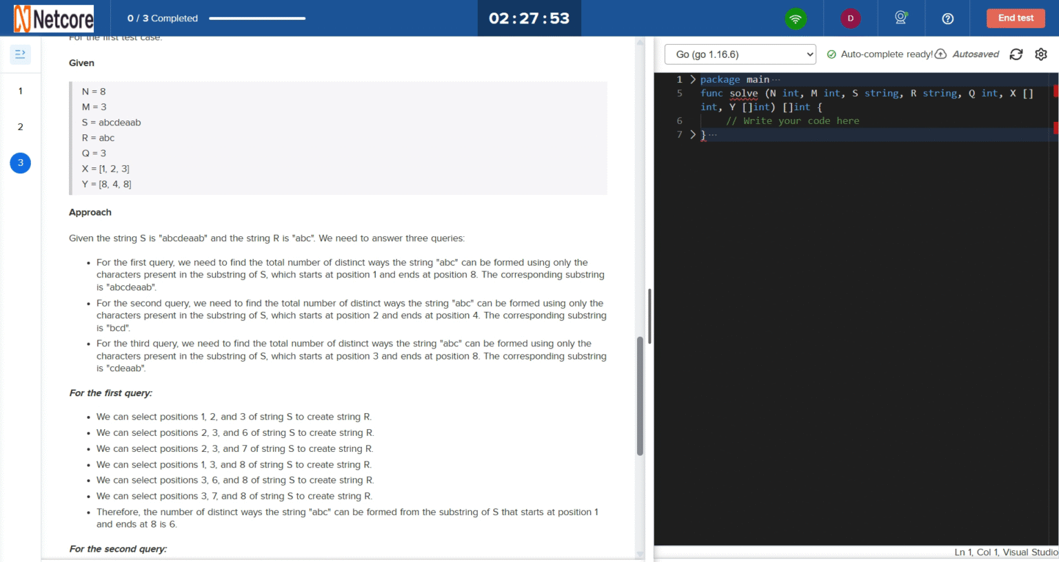 Netcore Backend Developer Hiring Challenge Exam Questions - salesforceboss.com