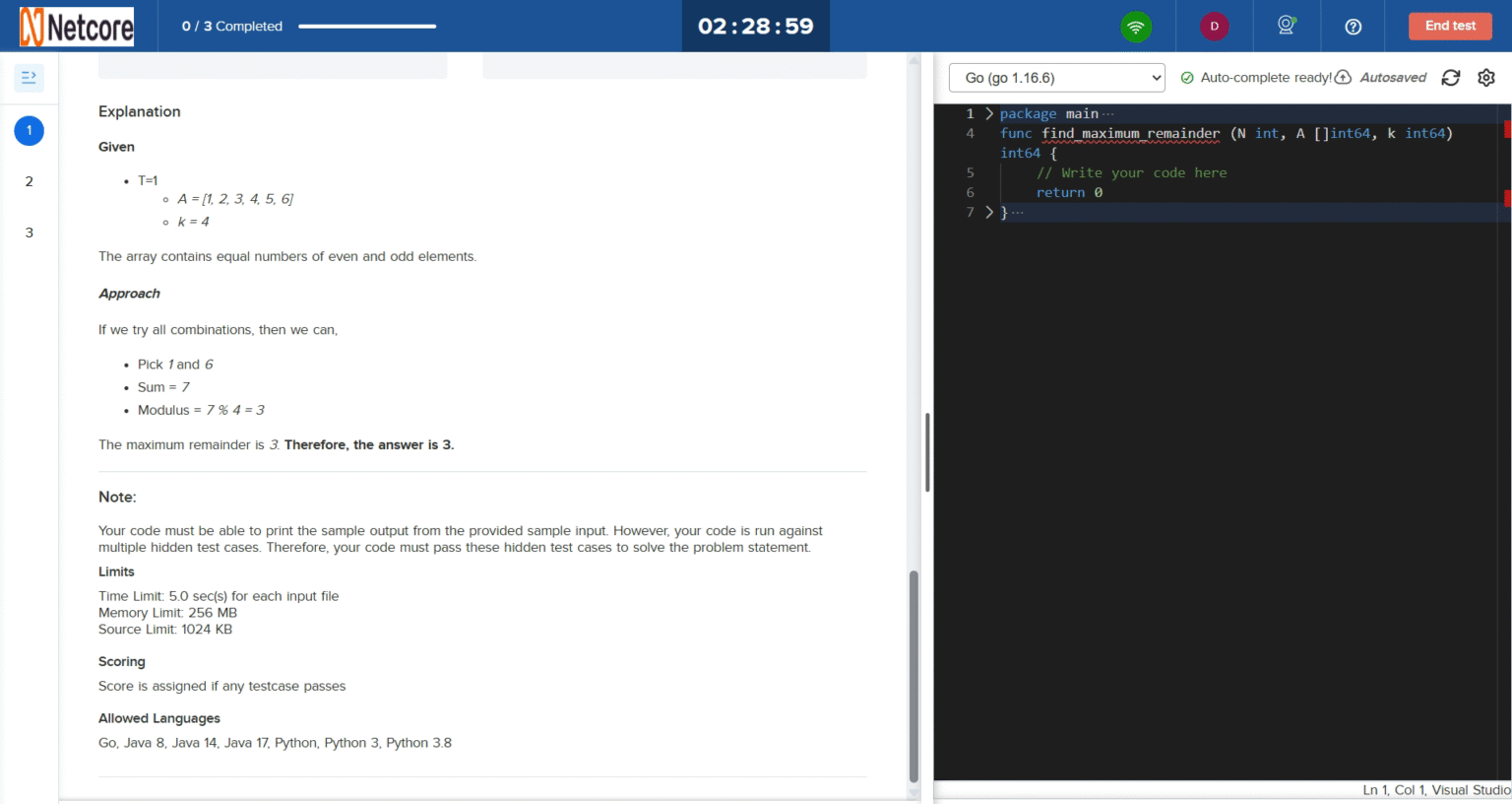 Netcore Backend Developer Hiring Challenge Exam Questions ...
